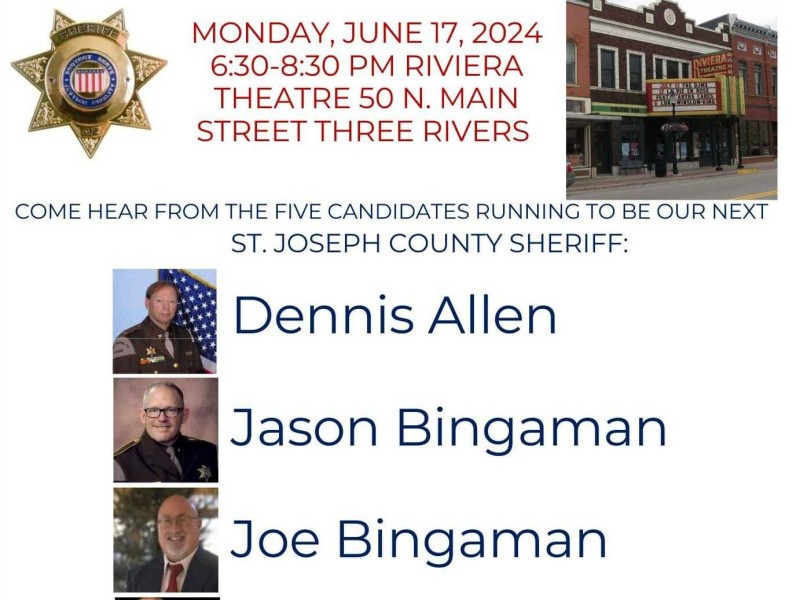 Riviera Theatre to host St. Joseph County Sheriff candidate forum ...